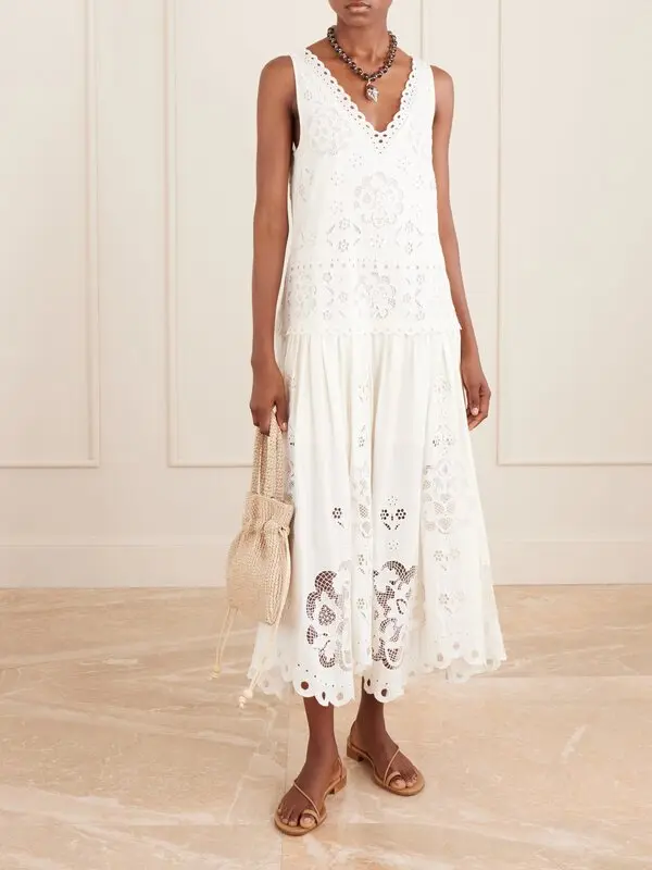 Sea Cotton-blend Dress