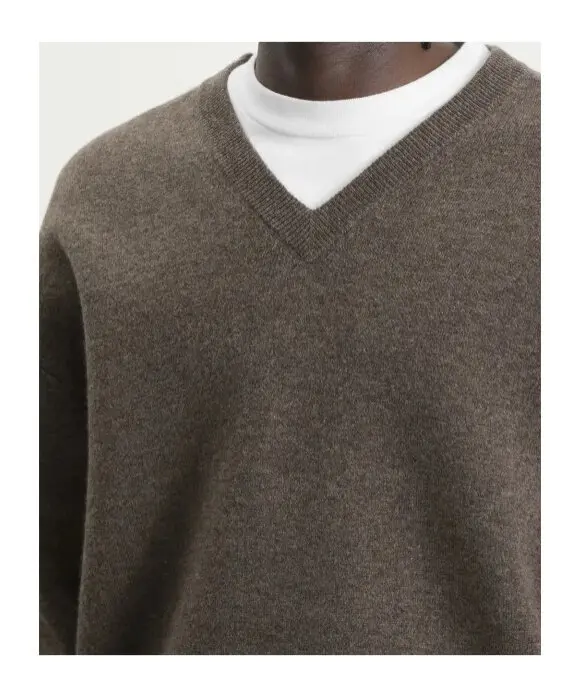 Studio Nicholson Loch V-neck Knitted Sweater