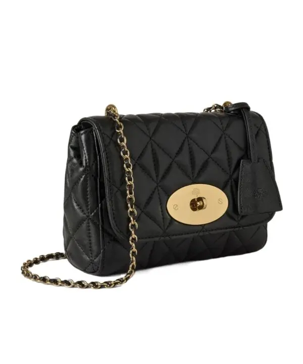 Mulberry Lily Quilted Shoulder Bag