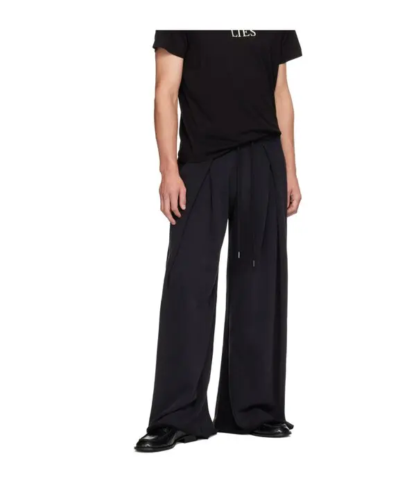 R13 Pleated Casual Trousers