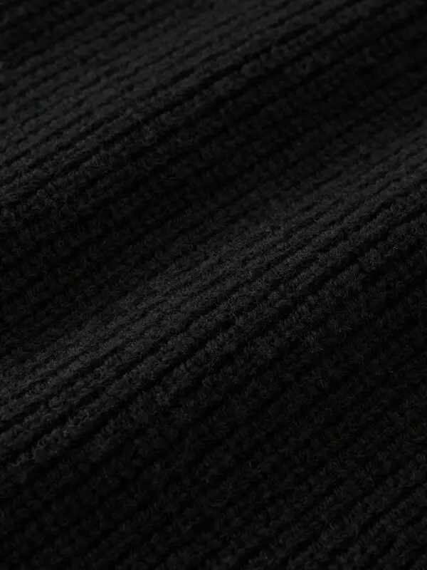 Studio Nicholson Sandos Zip-up Cardigan - Black