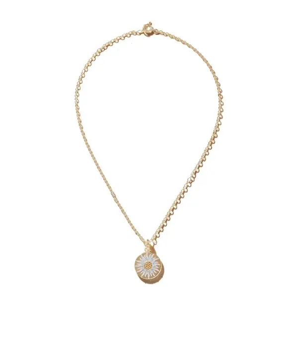 Yvonne Léon 18k Necklace Set With Diamonds And Citrine - Gold