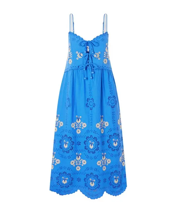 Sea Cotton And Linen-blend Maxi Dress