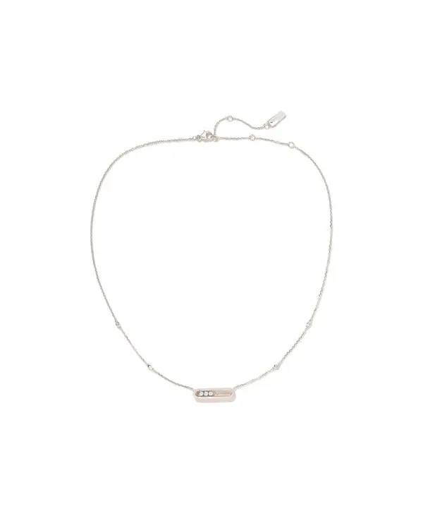 Messika White Gold Diamond Necklace - No