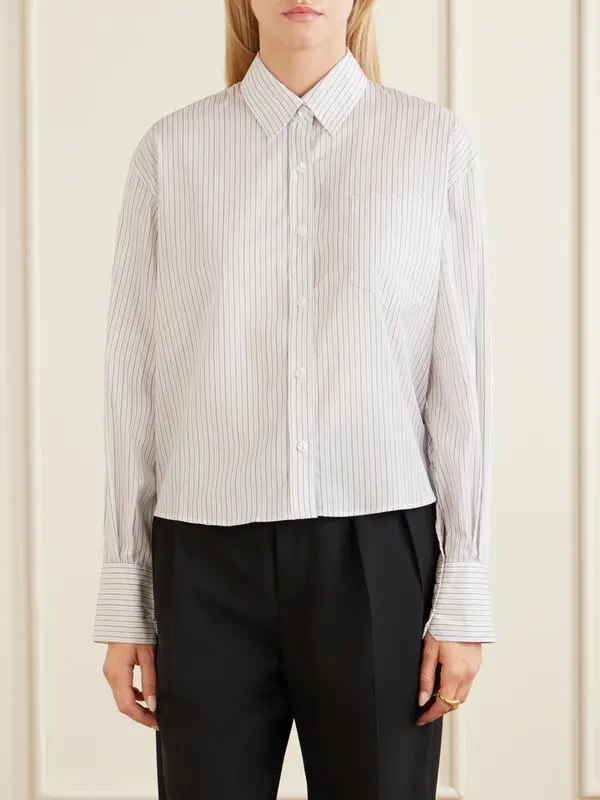 Maria Mcmanus Striped Organic Cotton Shirt