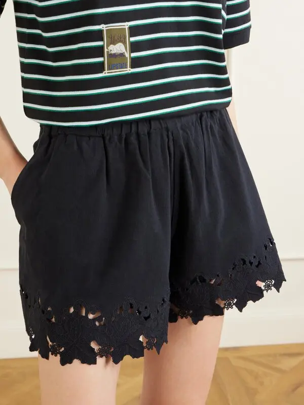 Sea Linen-blend Shorts