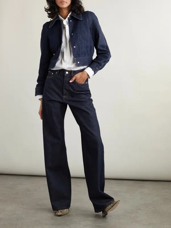 Dries Van Noten Cropped Denim Jacket