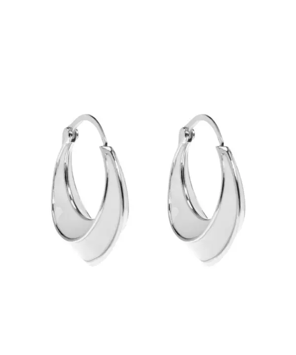 LEMAIRE Sculpted Hoop Earrings - No