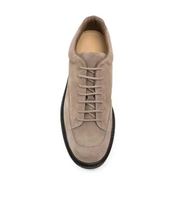 COMMON PROJECTS Suede Lug-sole Lace Up Shoes