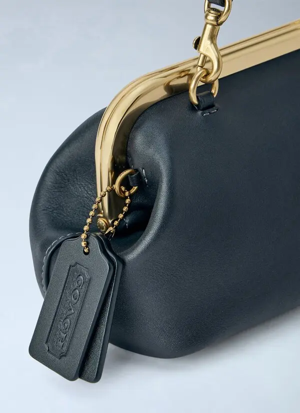 COACH Kisslock Frame 30 Shoulder Bag