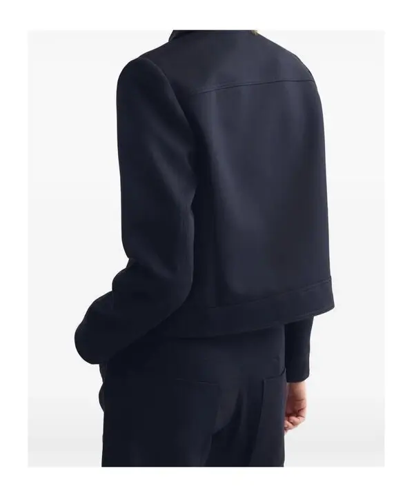 NILI LOTAN Susannah Button-up Jacket - Blue