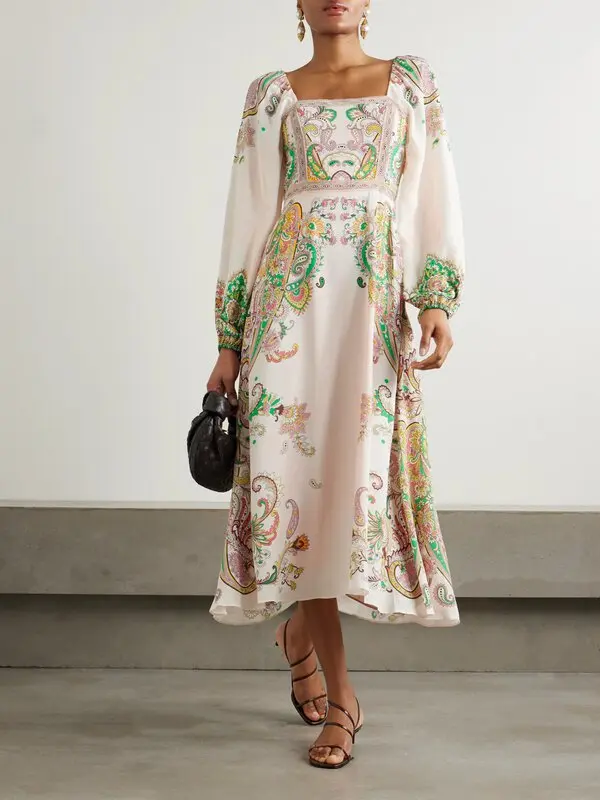 Etro Romantic Print Dress