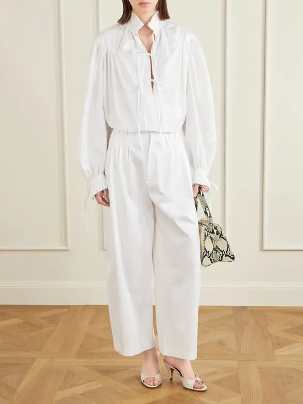 Altuzarra Cotton Wide-leg Pants