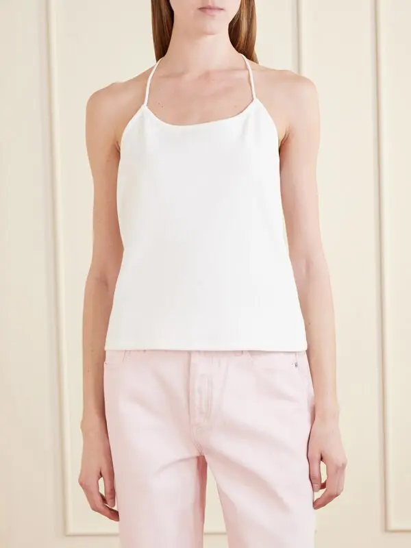 Still Here Toggle Cotton Tank Top - No