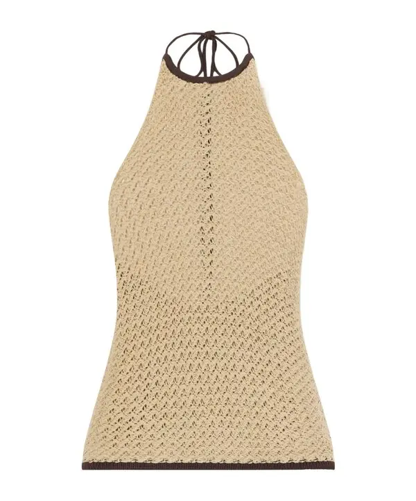 SIR. Ellinor Crocheted Cotton Tank - No