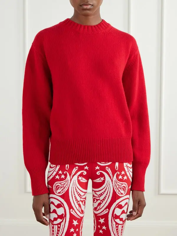 HIGH SPORT Haley Wool And Cashmere-blend Sweater
