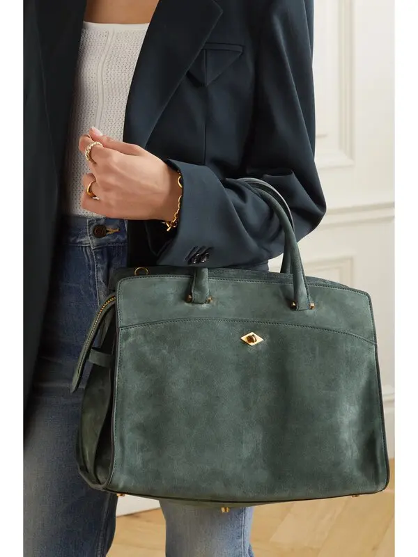 METIER Private Eye Medium Suede Tote