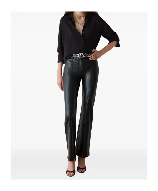Liu Jo Coated Casual Pants