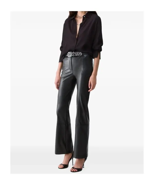 Liu Jo Coated Casual Pants