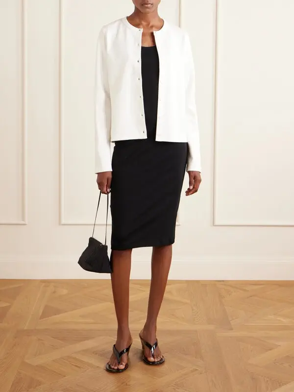FLORE FLORE Cotton-jersey Cardigan - No