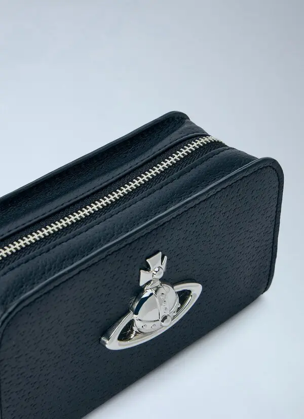 VIVIENNE WESTWOOD Orb Motif Leather Wallet