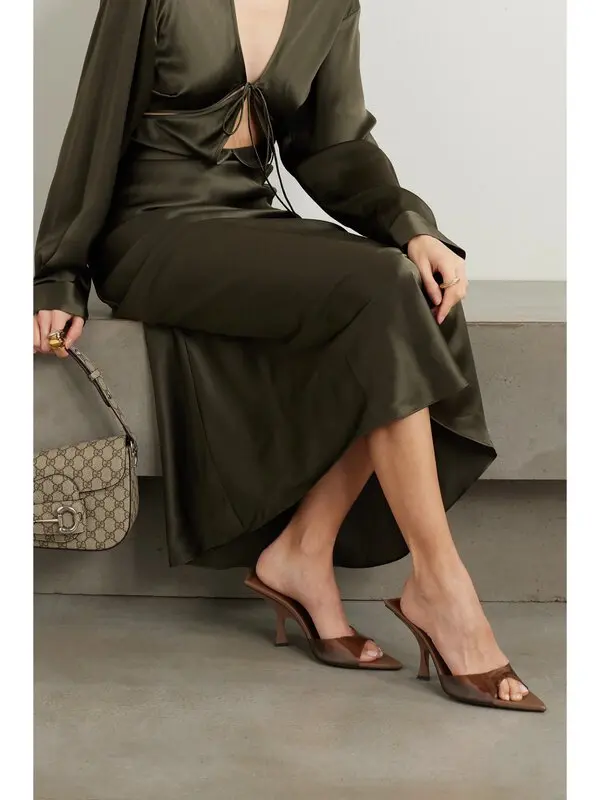 Attico High-heel Slippers