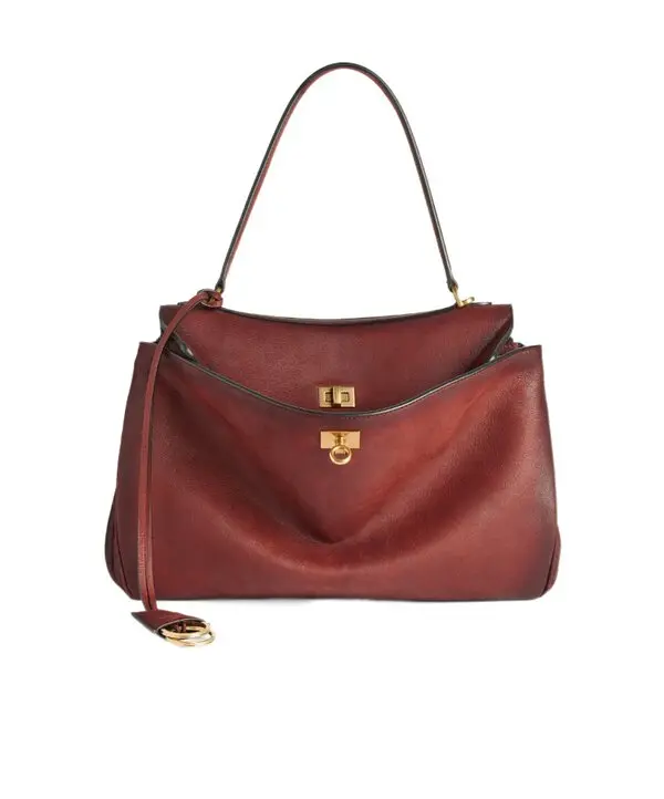 Balenciaga Rodeo Handbag Medium - Brick