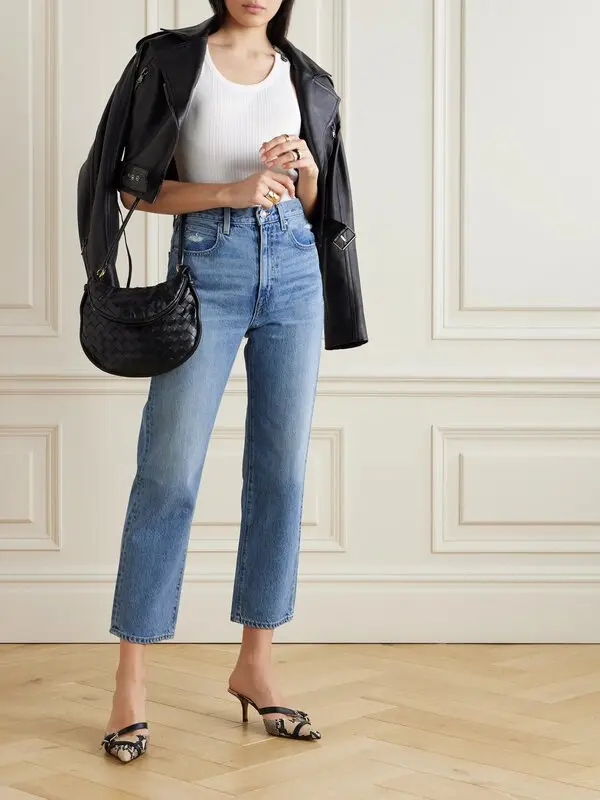 SLVRLAKE High-waisted Straight-leg Pants