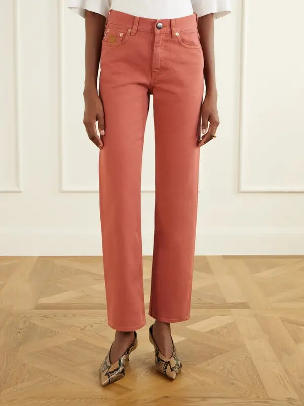 BLAZÉ MILANO Mid-rise Wide-leg Jeans