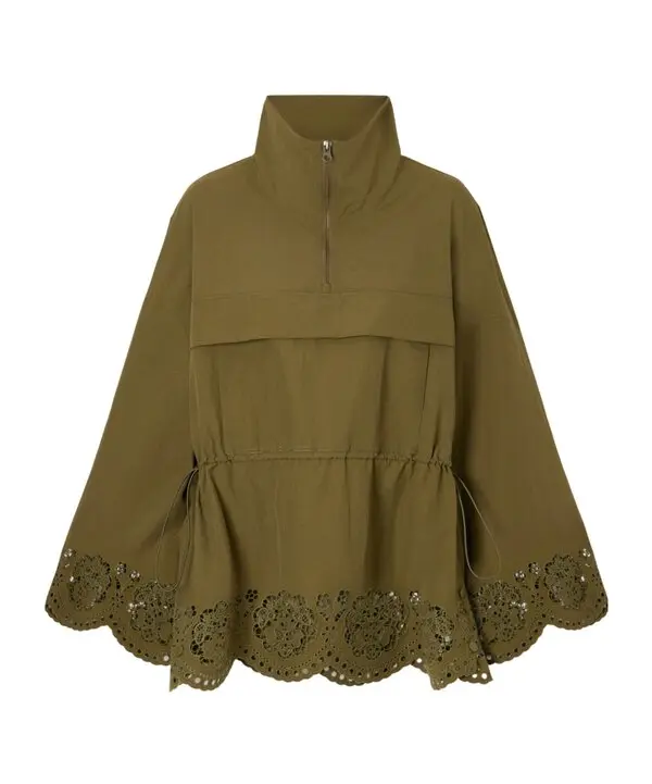 Sea Trimmed Shell Jacket
