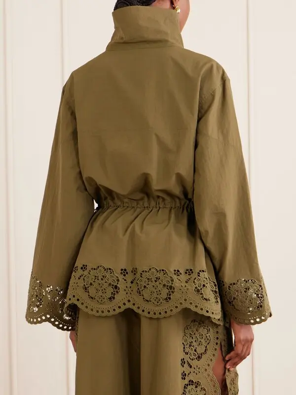 Sea Trimmed Shell Jacket