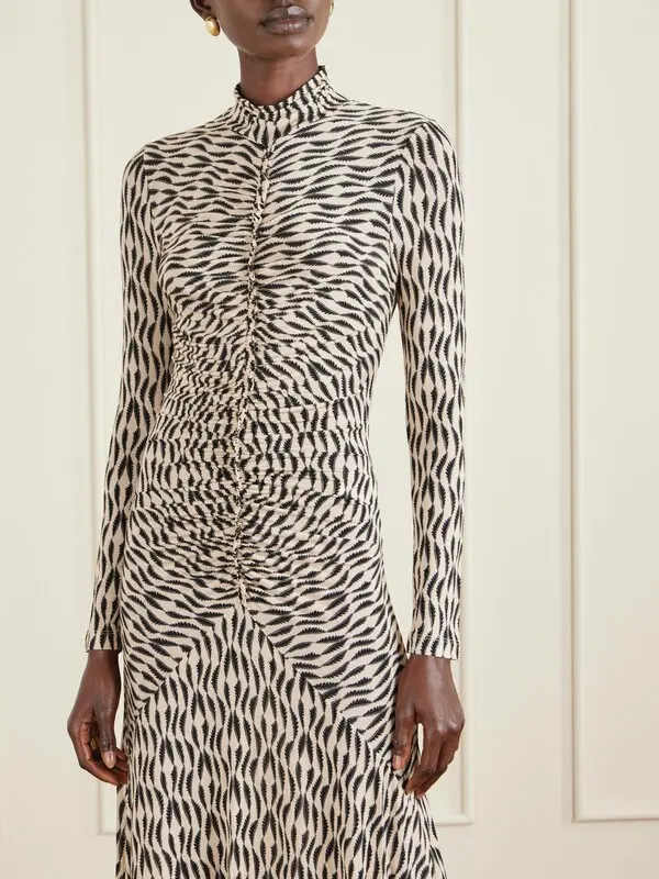 Ulla Johnson Geometric Pattern Long Skirt