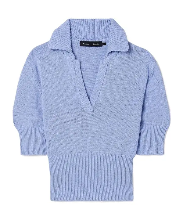 Proenza Schouler Loose Knit Sweater - Blue