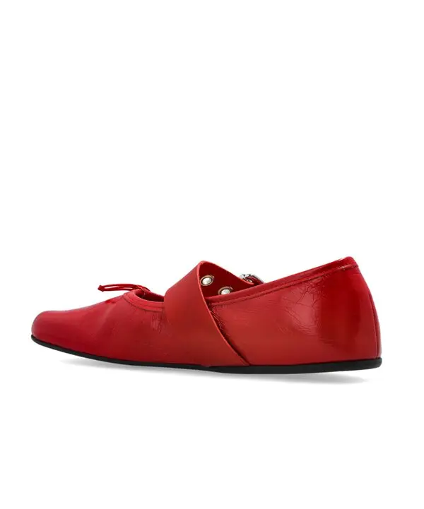 VIVIENNE WESTWOOD Square-toe Ballet Flats