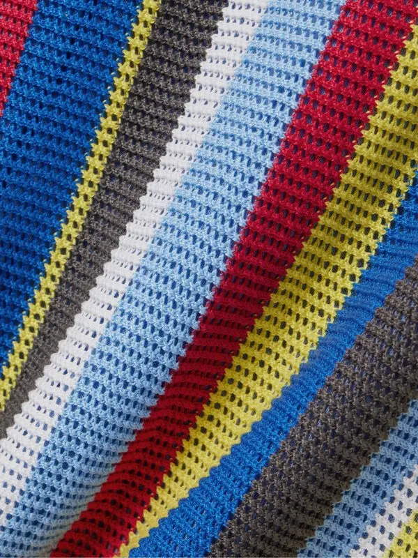 Staud Fresh Bright-colored Knit Dress