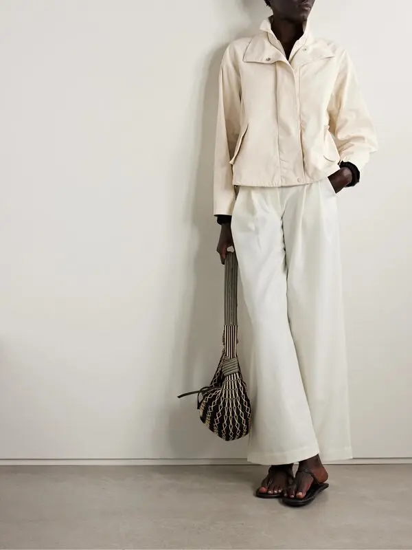 ST. AGNI Recycled-twill Jacket