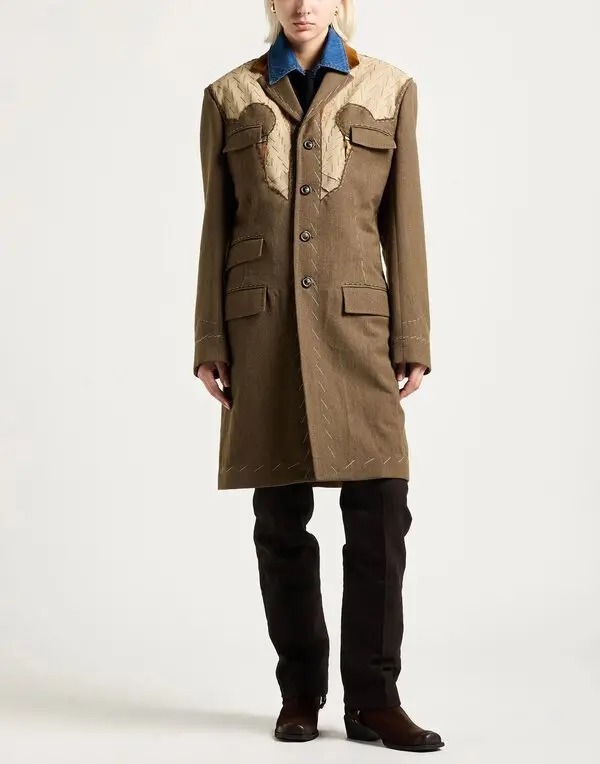 MAISON MARGIELA Two-tone Flannel Blazer
