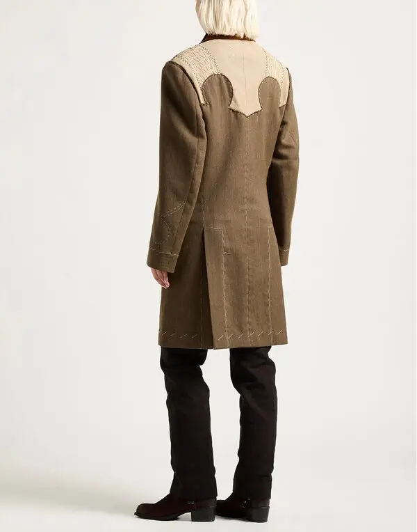 MAISON MARGIELA Two-tone Flannel Blazer