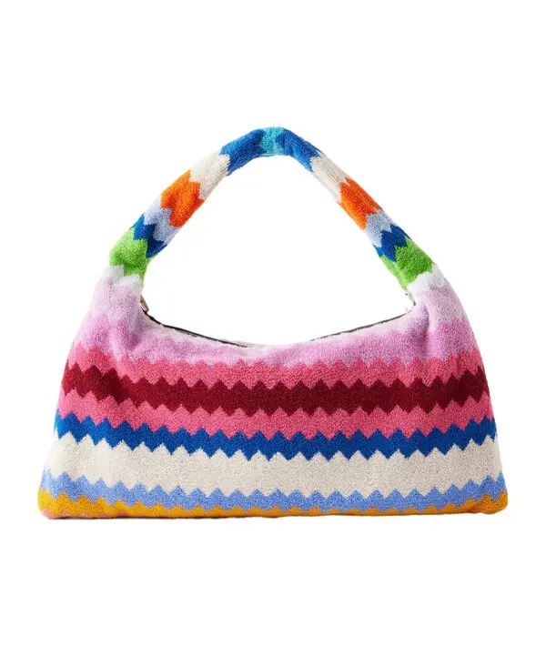 Missoni Striped Terry Shoulder Bag