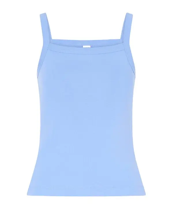 FLORE FLORE Cotton-jersey Tank Top
