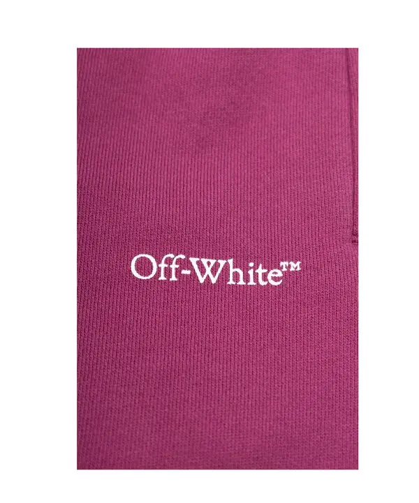 Off-White Elastic-waist Athletic Pants