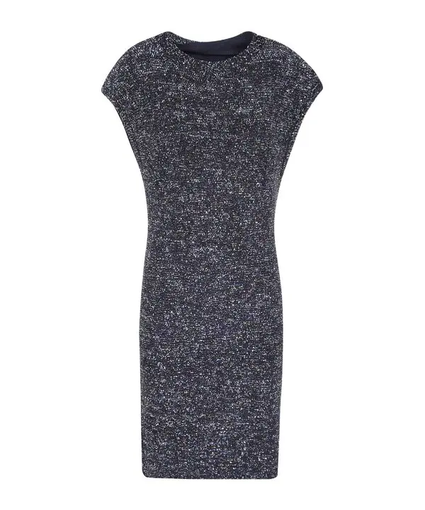 Emporio Armani Sleeveless Knitted Dress - Black