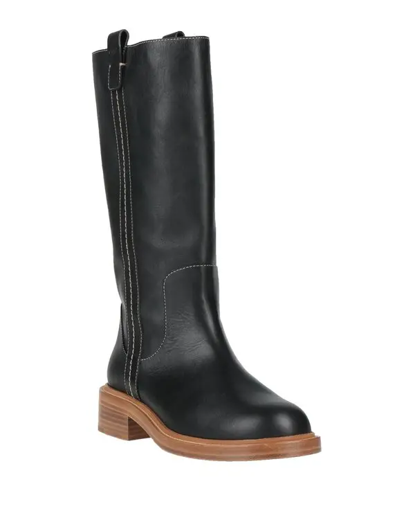 Chloé Simple Leather Boots