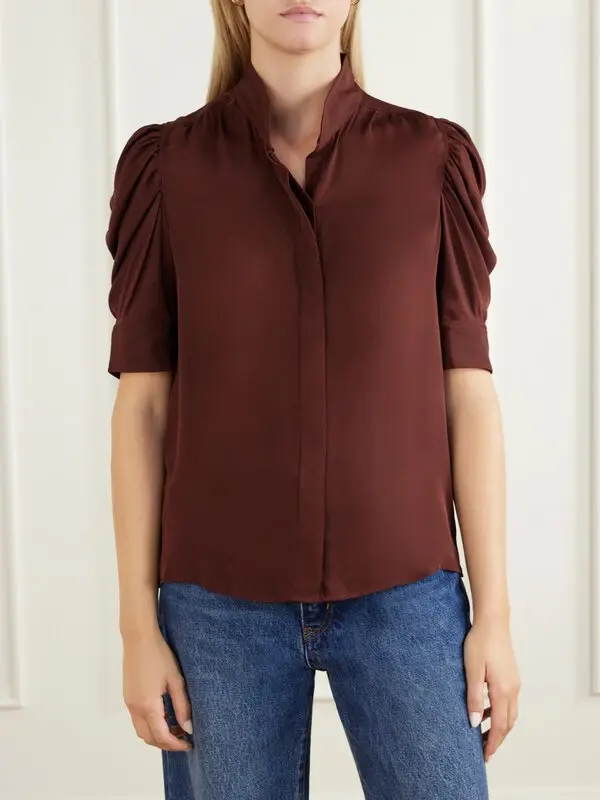 FRAME Silk Blouse