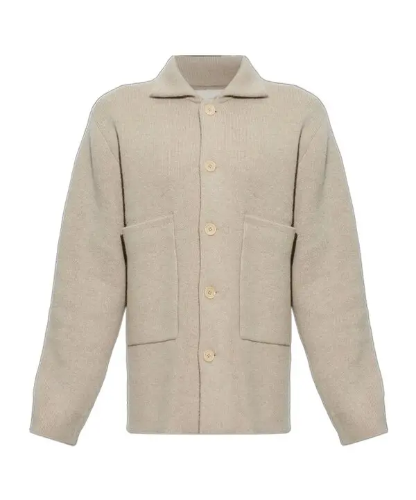 LISA YANG Louis Patch Pocket Cardigan