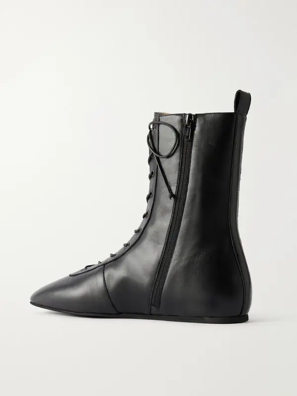 Le Monde Beryl Comfortable Handmade Leather Boots - No