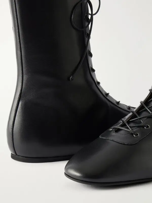 Le Monde Beryl Comfortable Handmade Leather Boots - No