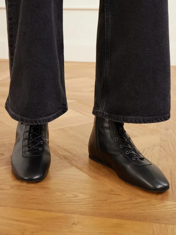 Le Monde Beryl Comfortable Handmade Leather Boots - No
