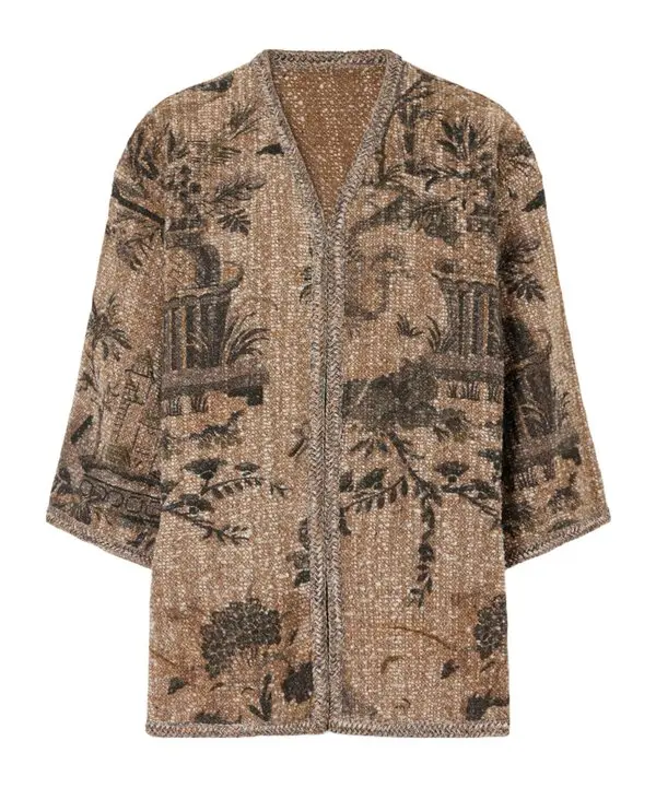 Etro Loose Short-sleeve Jacket