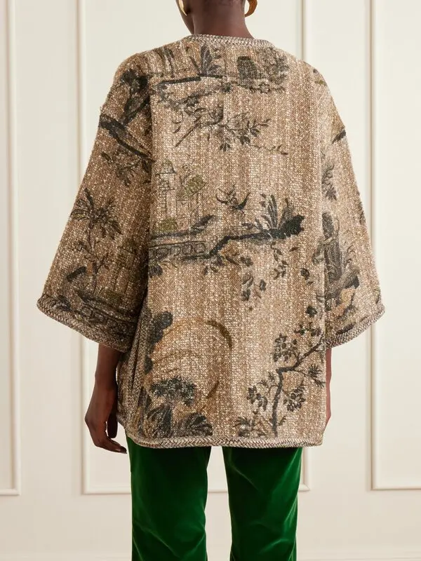Etro Loose Short-sleeve Jacket